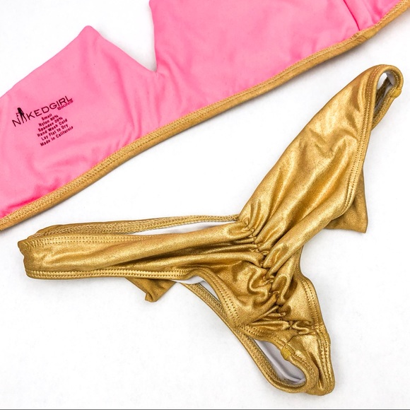 Swim | My Sexy Gold Metallic Bikini | Poshmark